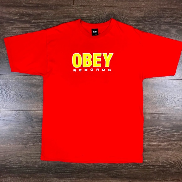 Red Obey Shirts